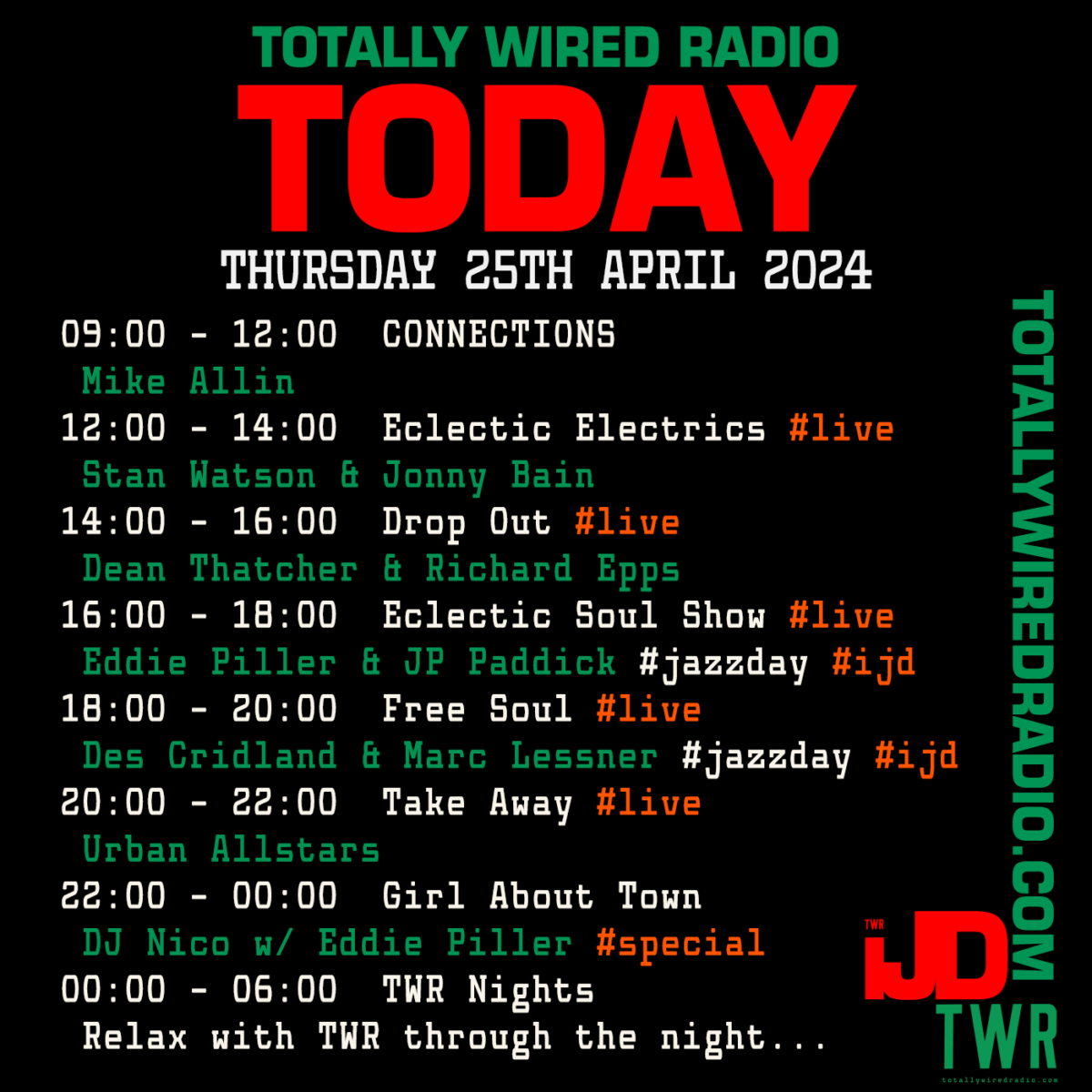 iJD @ TWR 2024 - Totally Wired Radio